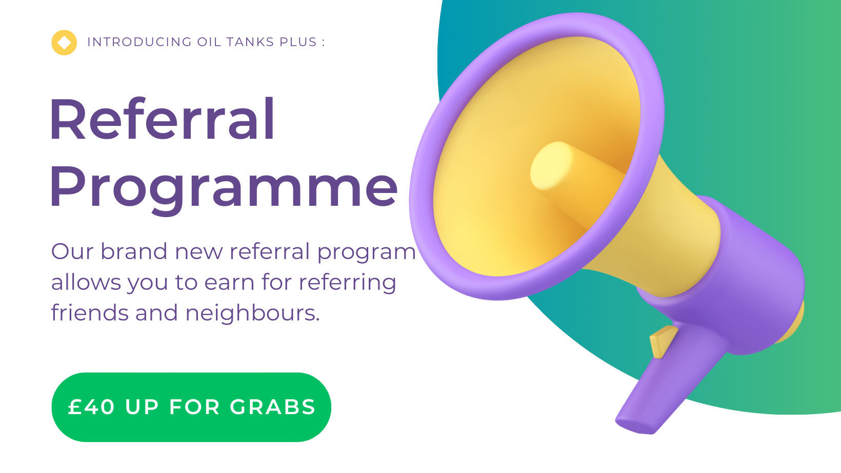 Referral Registration | Oil Tanks Plus